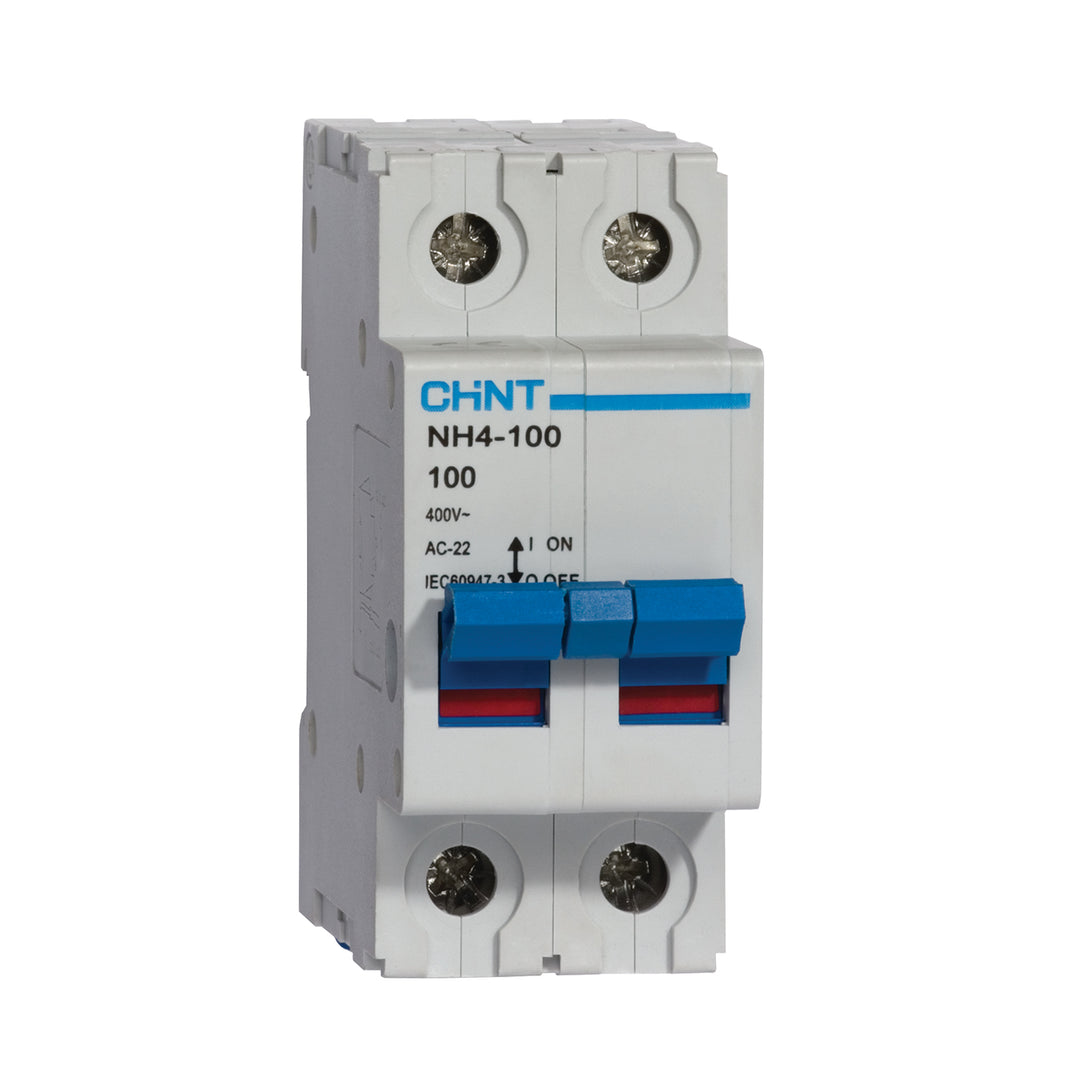 Chint 2 Pole 100A Isolator NH4-80208 Manual Circuit Isolator – Callidus ...