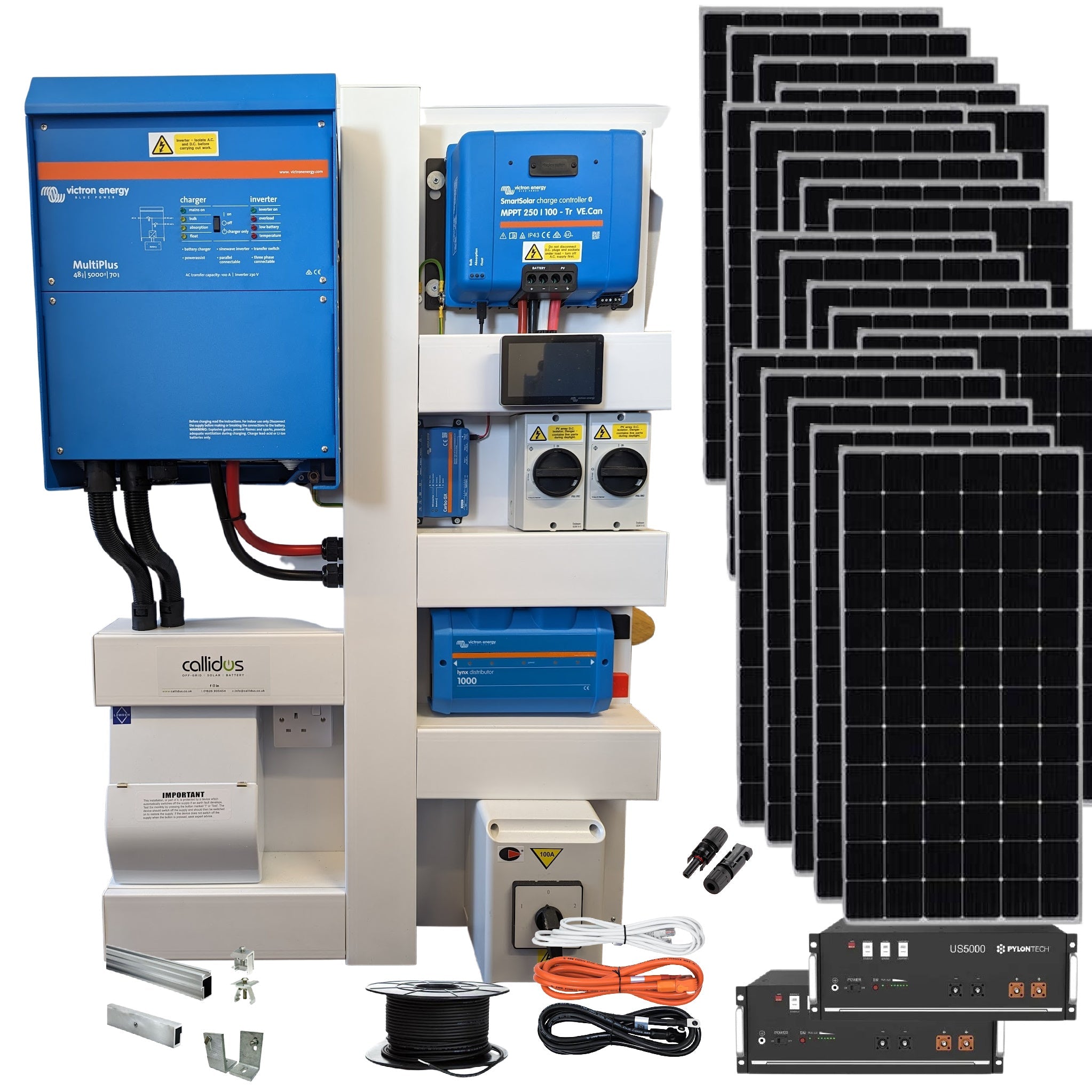 Bespoke Mains Off-Grid Power Systems – Callidus Solar & Battery Shop